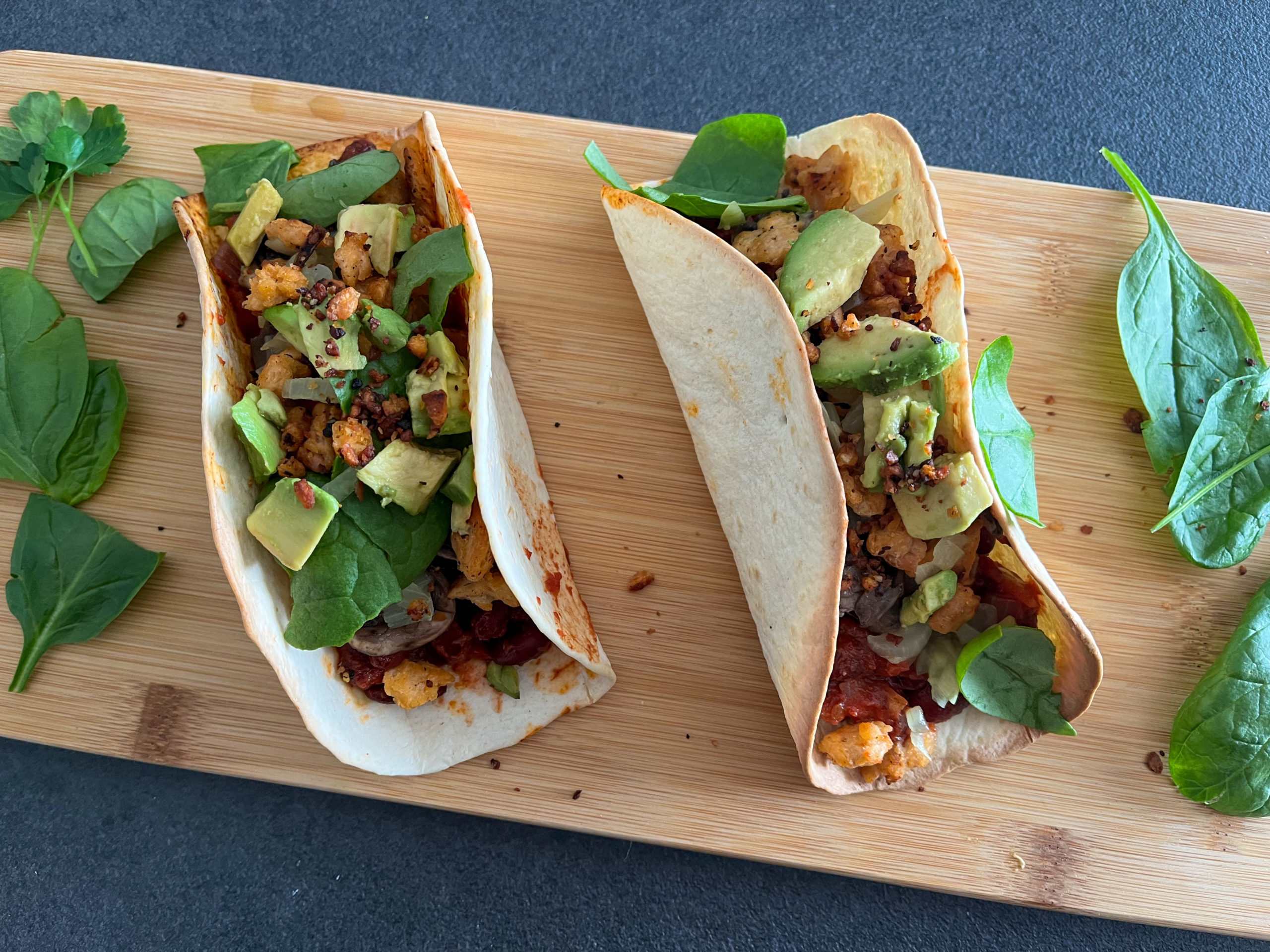 Tacos vegan - L'Agence La Graine